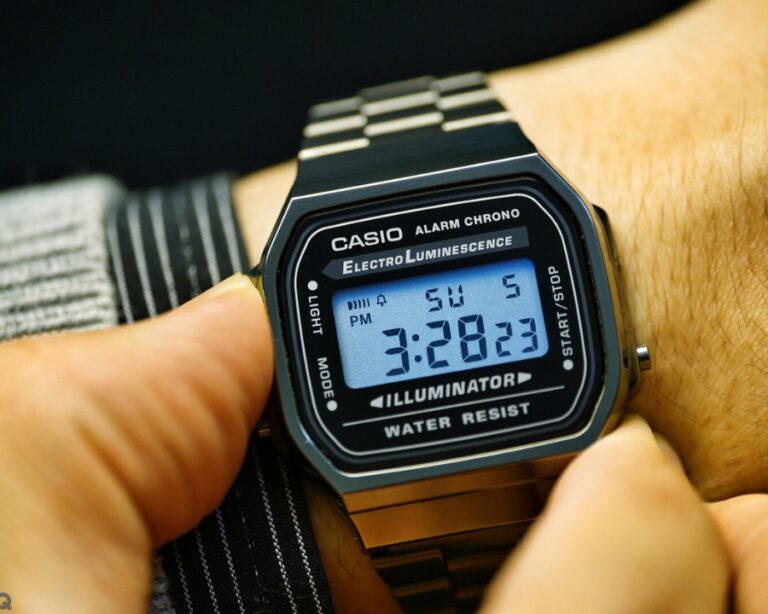 Cách chỉnh giờ trên đồng hồ điện tử Casio 3 nút nhanh, dễ