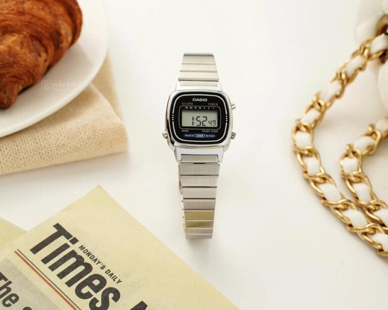 Cách chỉnh giờ trên đồng hồ điện tử Casio 3 nút nhanh, dễ